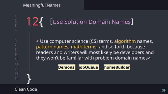 Clean Code Principles / How to write a clean code. | PPTX