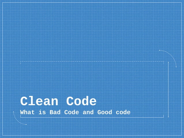 Jeremiah Caballero - Introduction of Clean Code | PPT