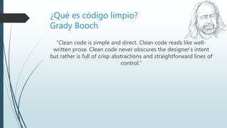 Clean Code, Resumen Capítulo 1. | PPTX