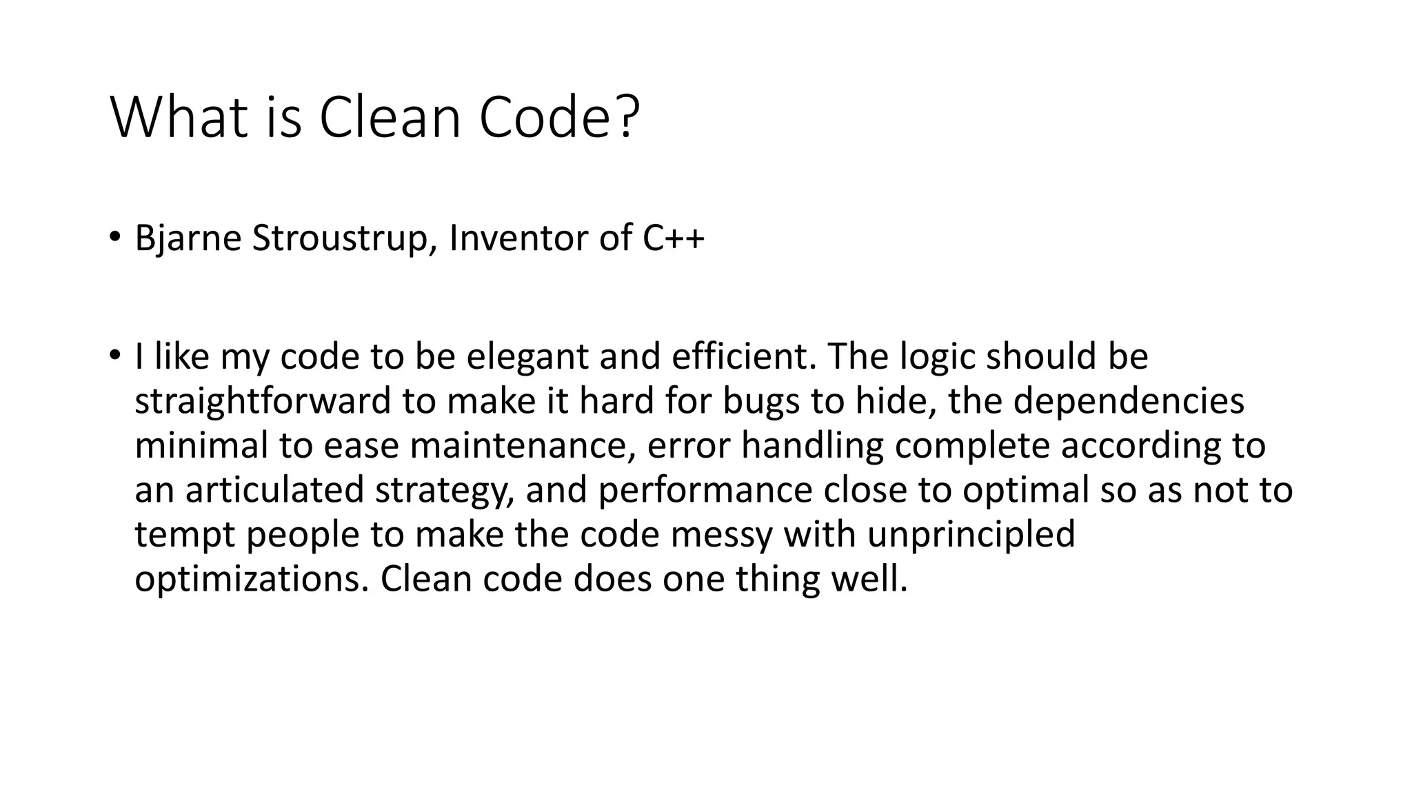 Clean code chpt_1 | PPTX