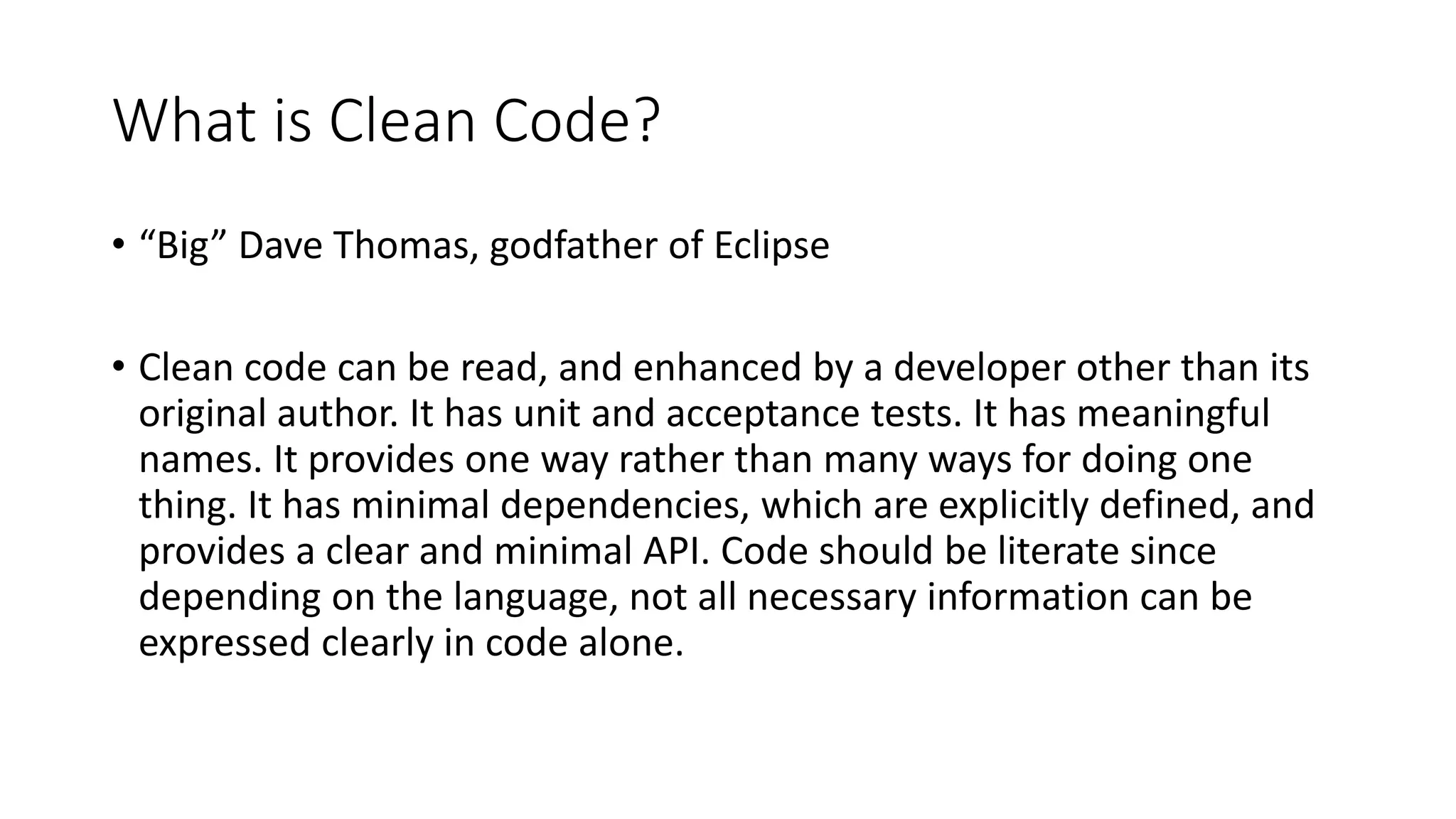 Clean code chpt_1 | PPTX