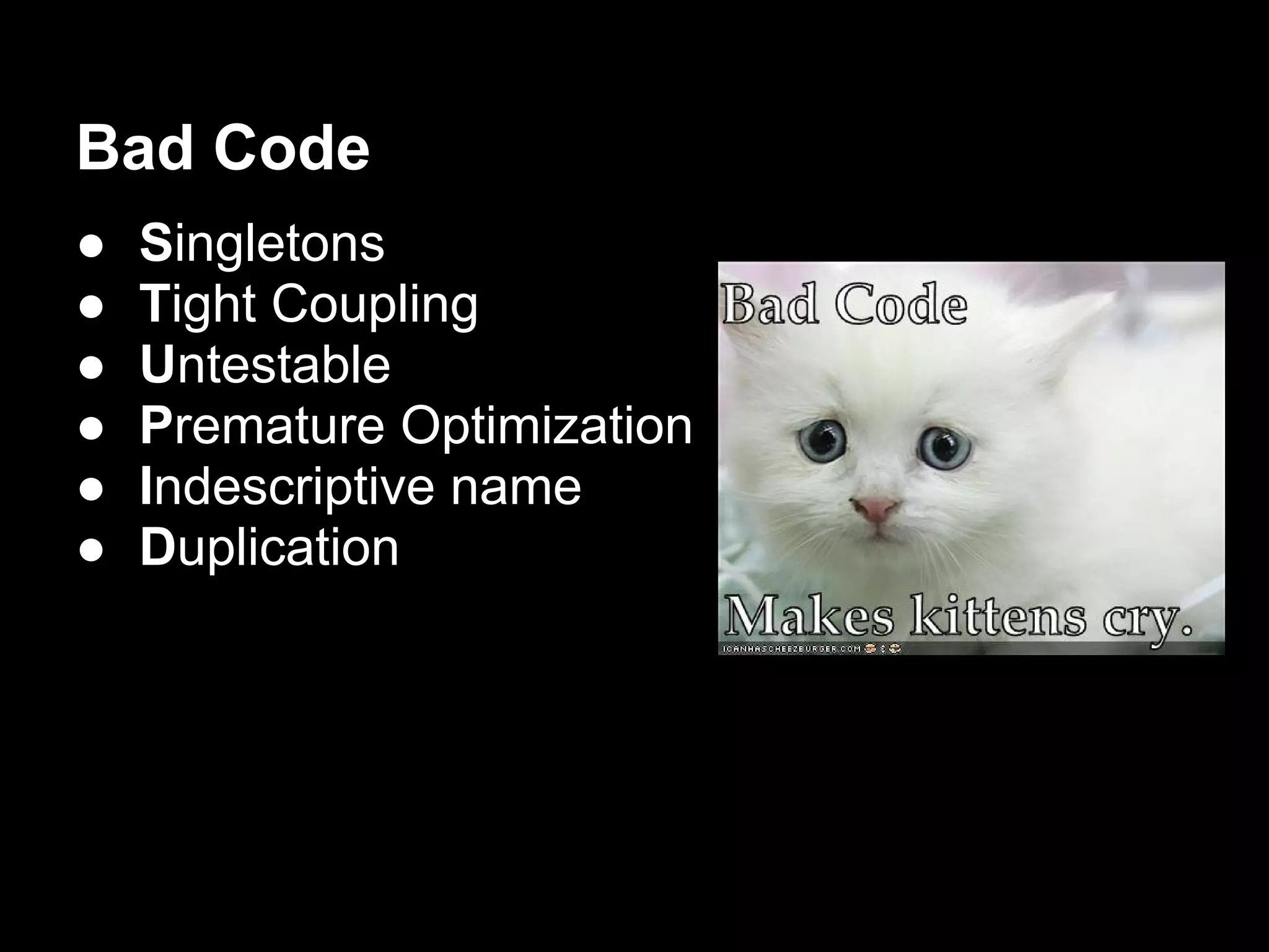 Clean code & design patterns | PDF | Programming Languages | Computing