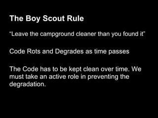 Clean code & design patterns | PDF | Programming Languages | Computing