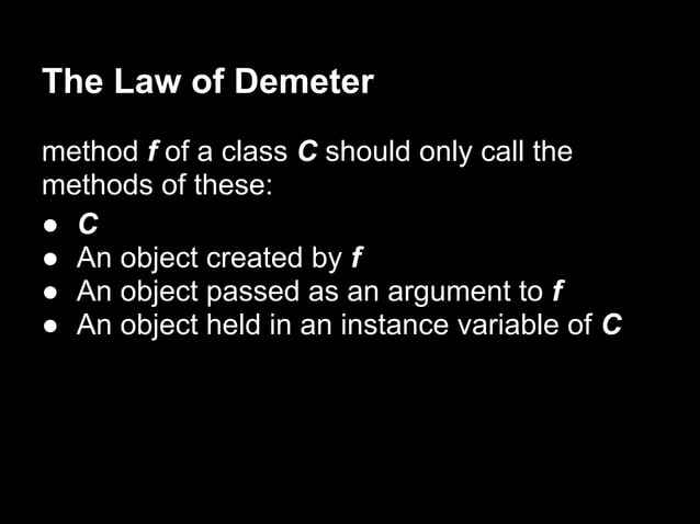 Clean code & design patterns | PPT
