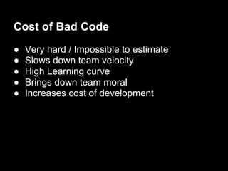 Clean code & design patterns | PDF | Programming Languages | Computing