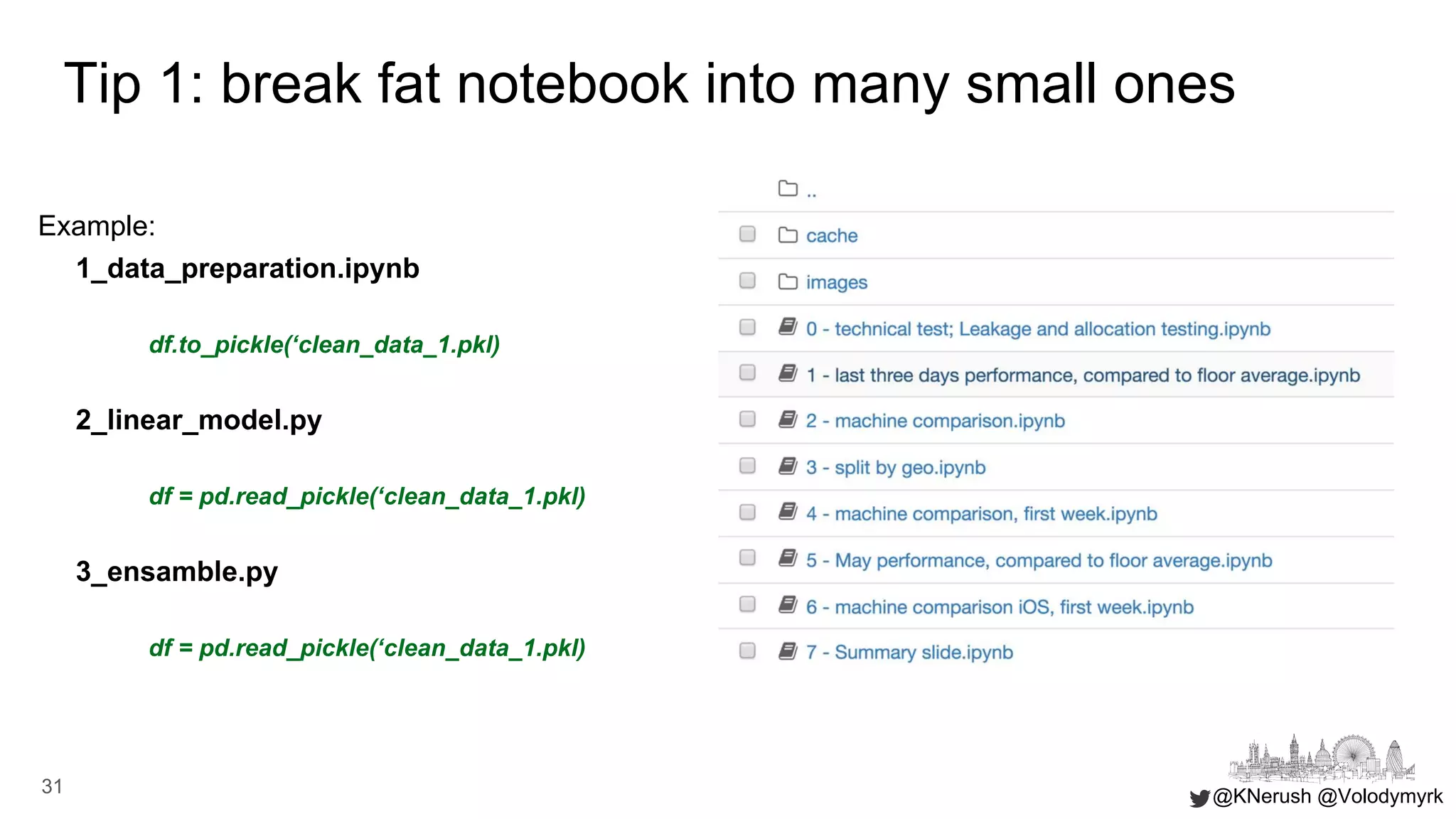 Clean Code in Jupyter notebook | PPT