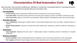 Clean Code in Test Automation Differentiating Between the Good and the ...