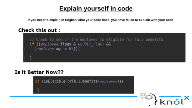 Clean Code - Part 2 | PPT
