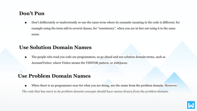 Clean code: meaningful Name | PPT