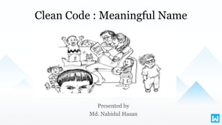 Clean code: meaningful Name | PDF