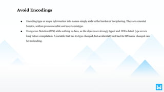 Clean code: meaningful Name | PDF