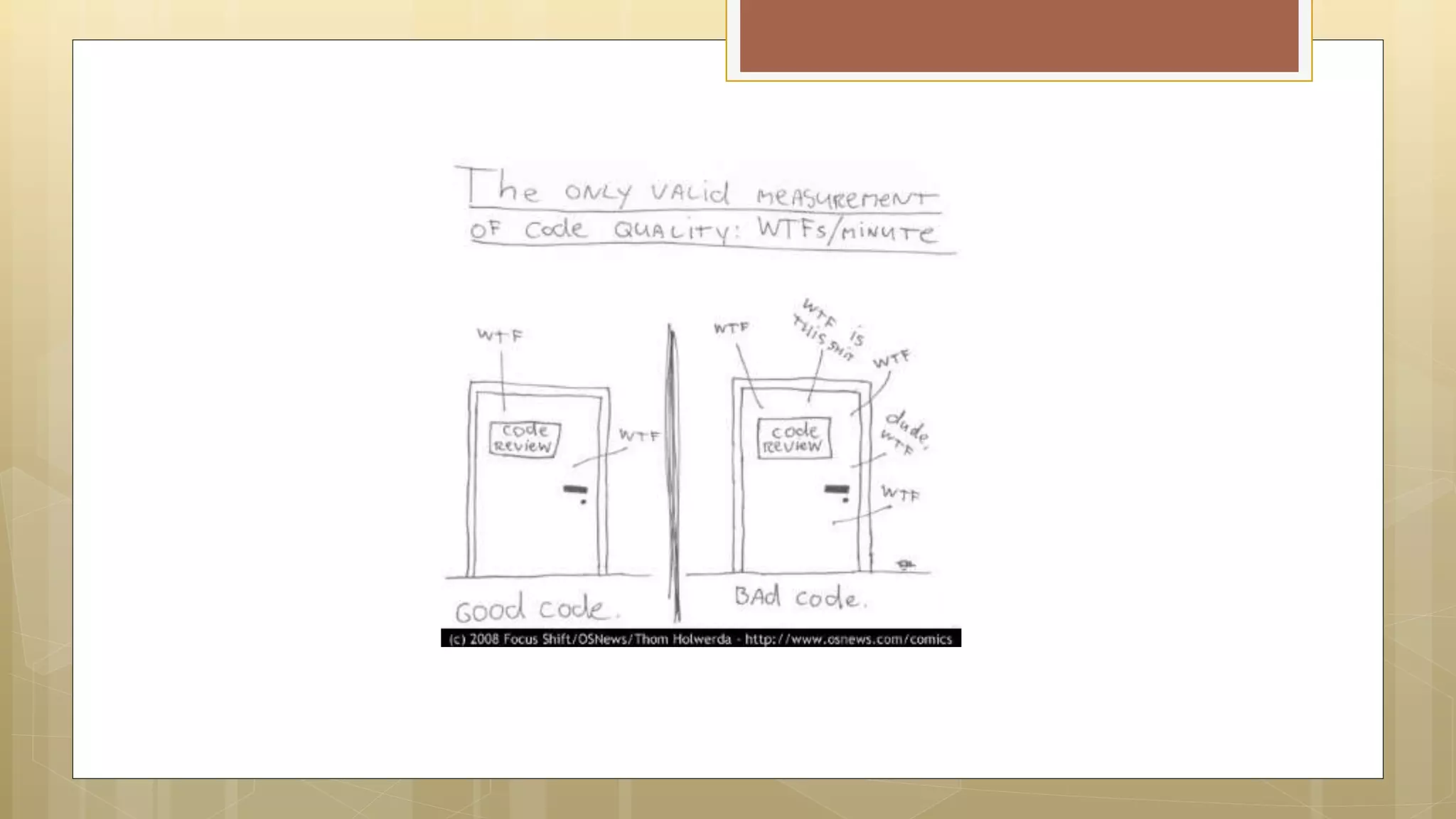 Clean code & refactoring | PPT