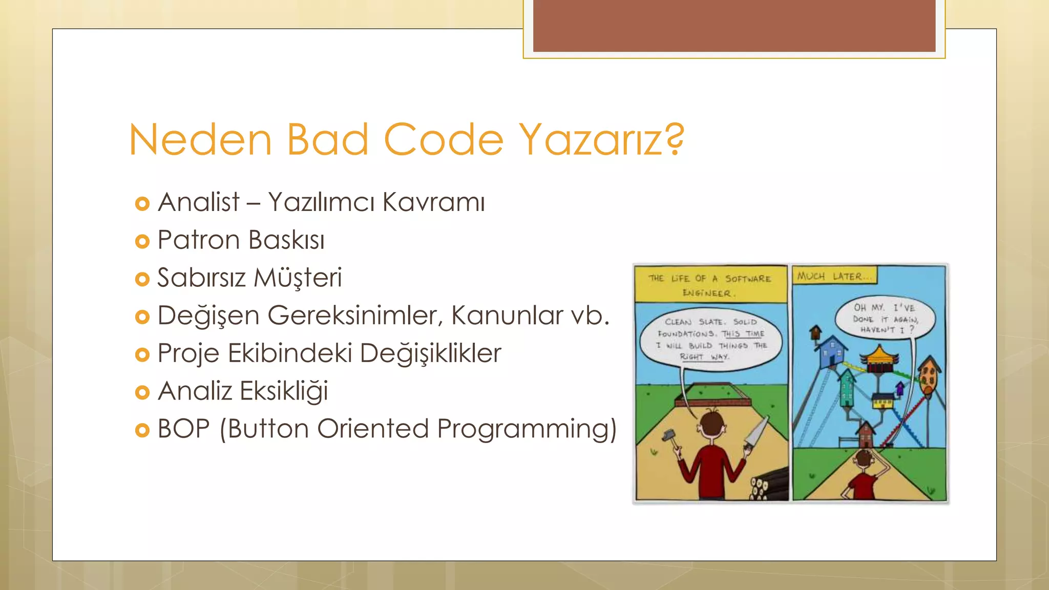 Clean code & refactoring | PPT