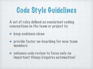 Clean Code Style | PDF | Programming Languages | Computing