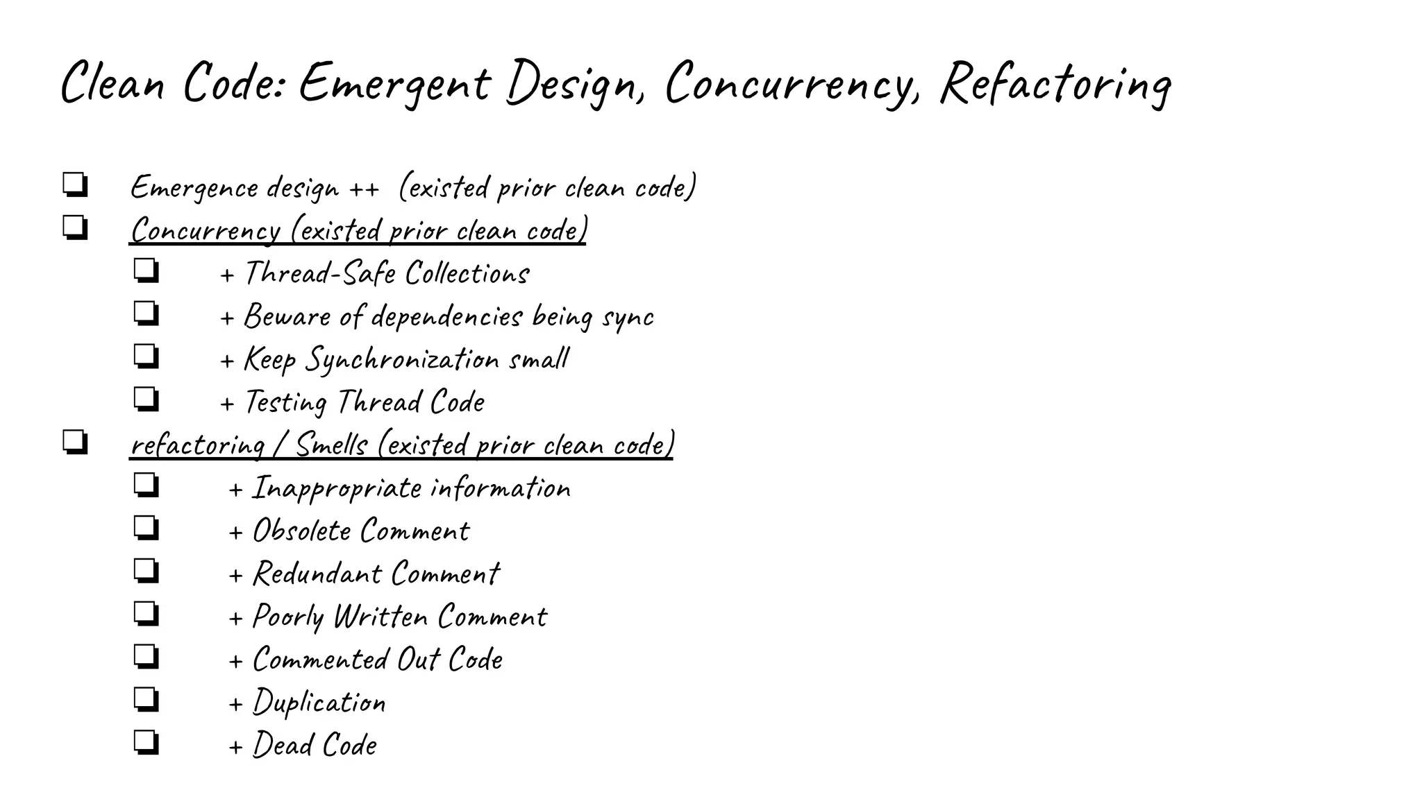 Clean Code Why Not Do It Ppt
