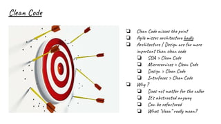 Clean Code (why not do it) | PPT