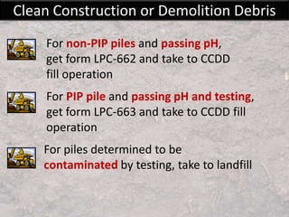 Clean Construction Demolition Debris | PPTX