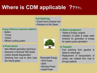 Clean development mechanism | PPTX