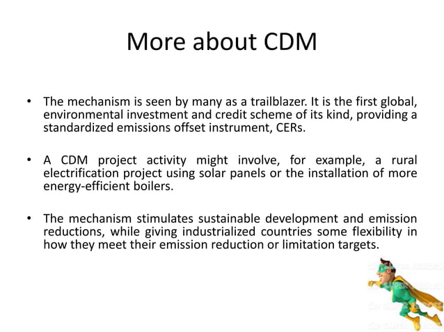 Clean development mechanism | PPTX
