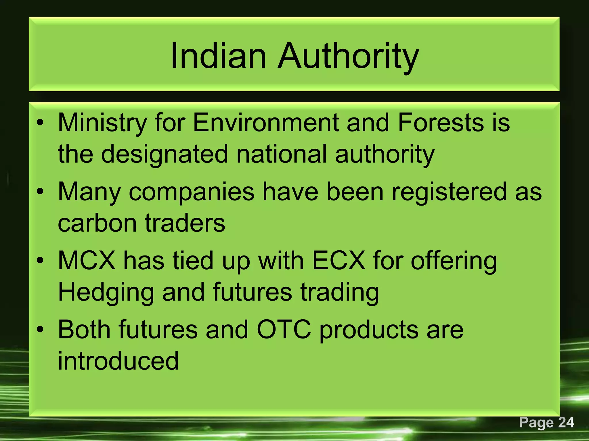 Clean development mechanism (cdm) and carbon trading b.v.raghunandan ...