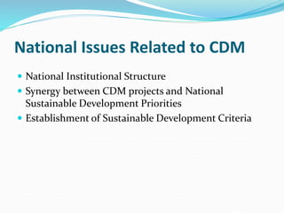 Clean development mechanism in india | PPT
