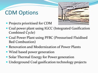 Clean development mechanism in india | PPT