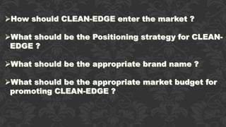 Clean Edge Razor - Splitting Hairs in Product Positioning | PDF