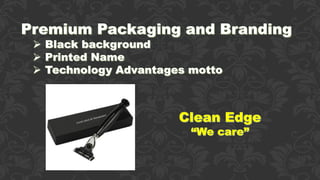 Clean Edge Razor - Splitting Hairs in Product Positioning | PDF