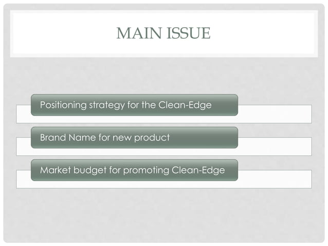 Clean edge Razor presentation | PPT