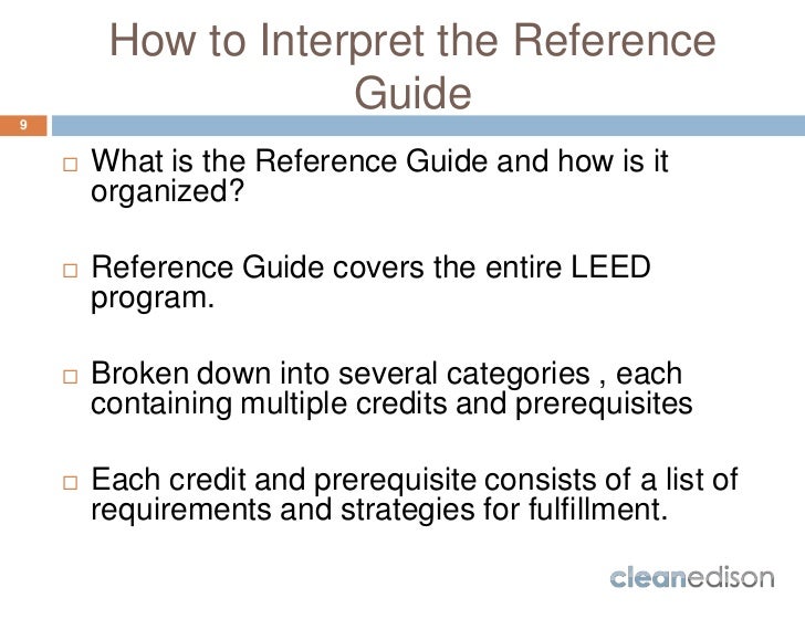 CleanEdison LEED for Homes Course Overview