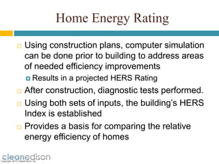 CleanEdison: What is RESNET? | PDF | Home Utilities | Personal Finance
