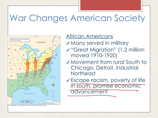 The United States and World War One and How it changed | PPT