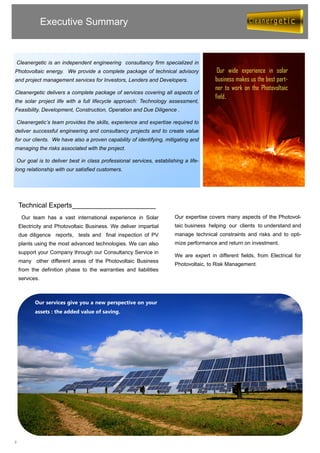 Cleanergetic brochure | PDF