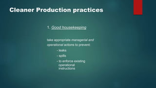Cleaner production ingles | PPT