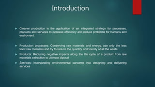 Cleaner production ingles | PPT