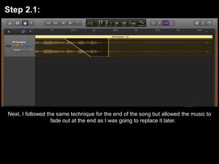 Creating a clean version of chosen track | PPT