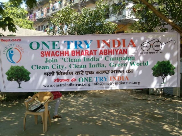 Clean India Campaign by One Try India Trust | PPT
