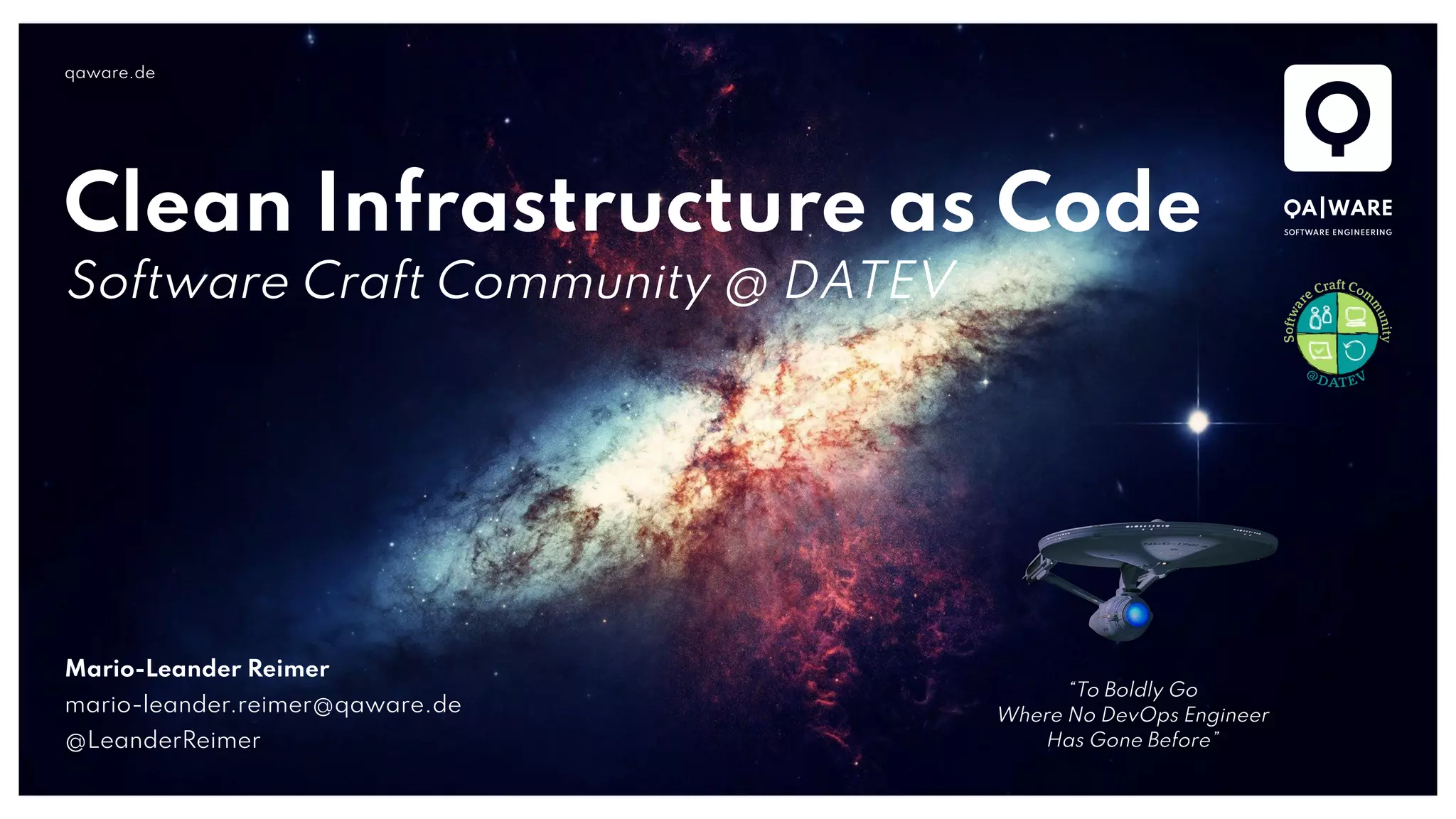 Clean Infrastructure as Code | PPT