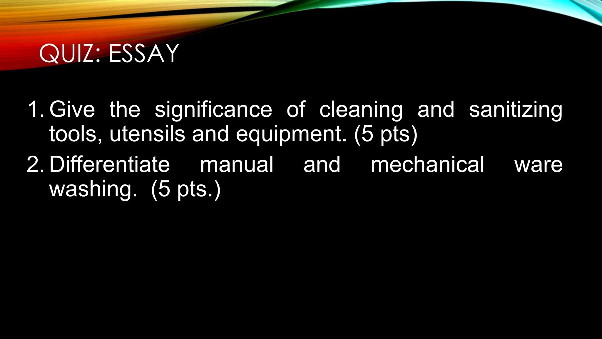 Cleaning-sanitizing-tool-equipment. pptx | PPTX