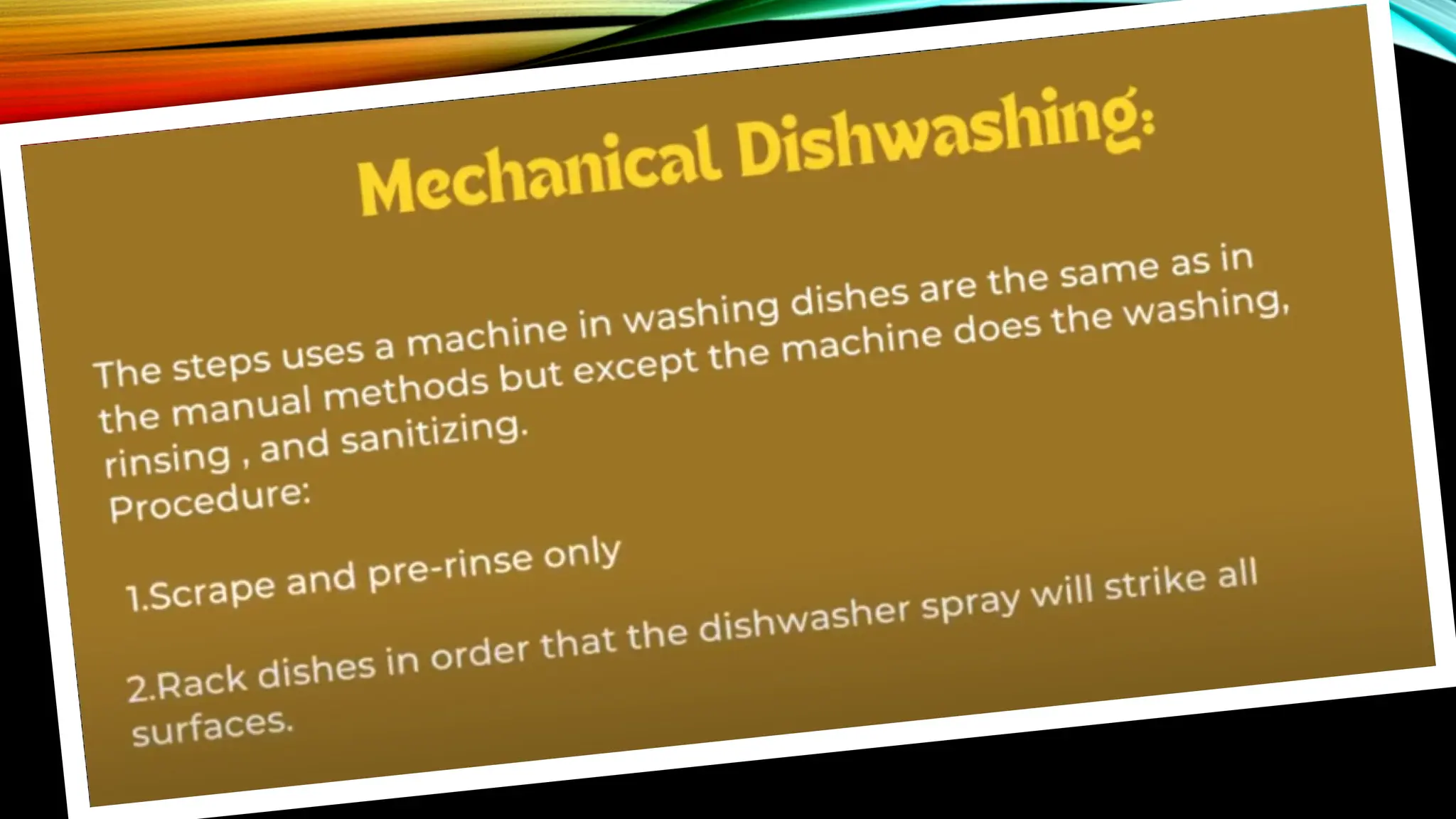 Cleaning Sanitizing Tool Equipment Pptx Pptx