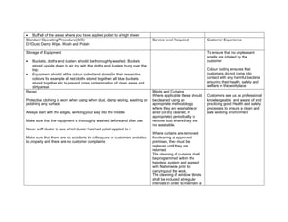 Cleaning standard-operating-procedures | DOC