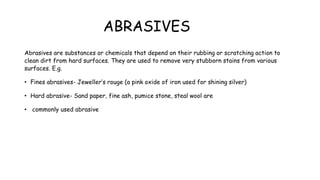 CLEANING AGENT | PPTX