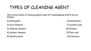 CLEANING AGENT | PPTX