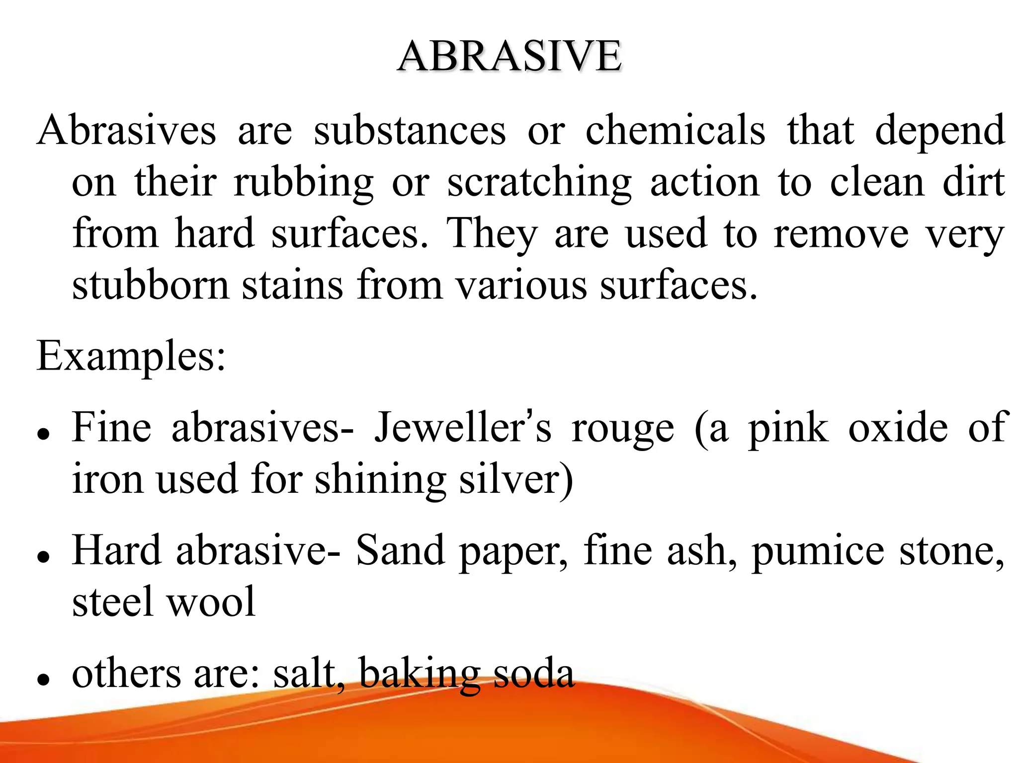 Cleaning agents | PPT