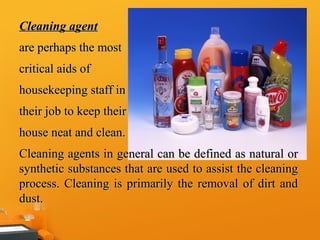 Categories of cleaning agents store