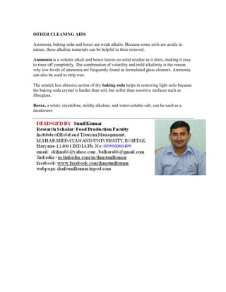 Cleaning agents handouts | DOC