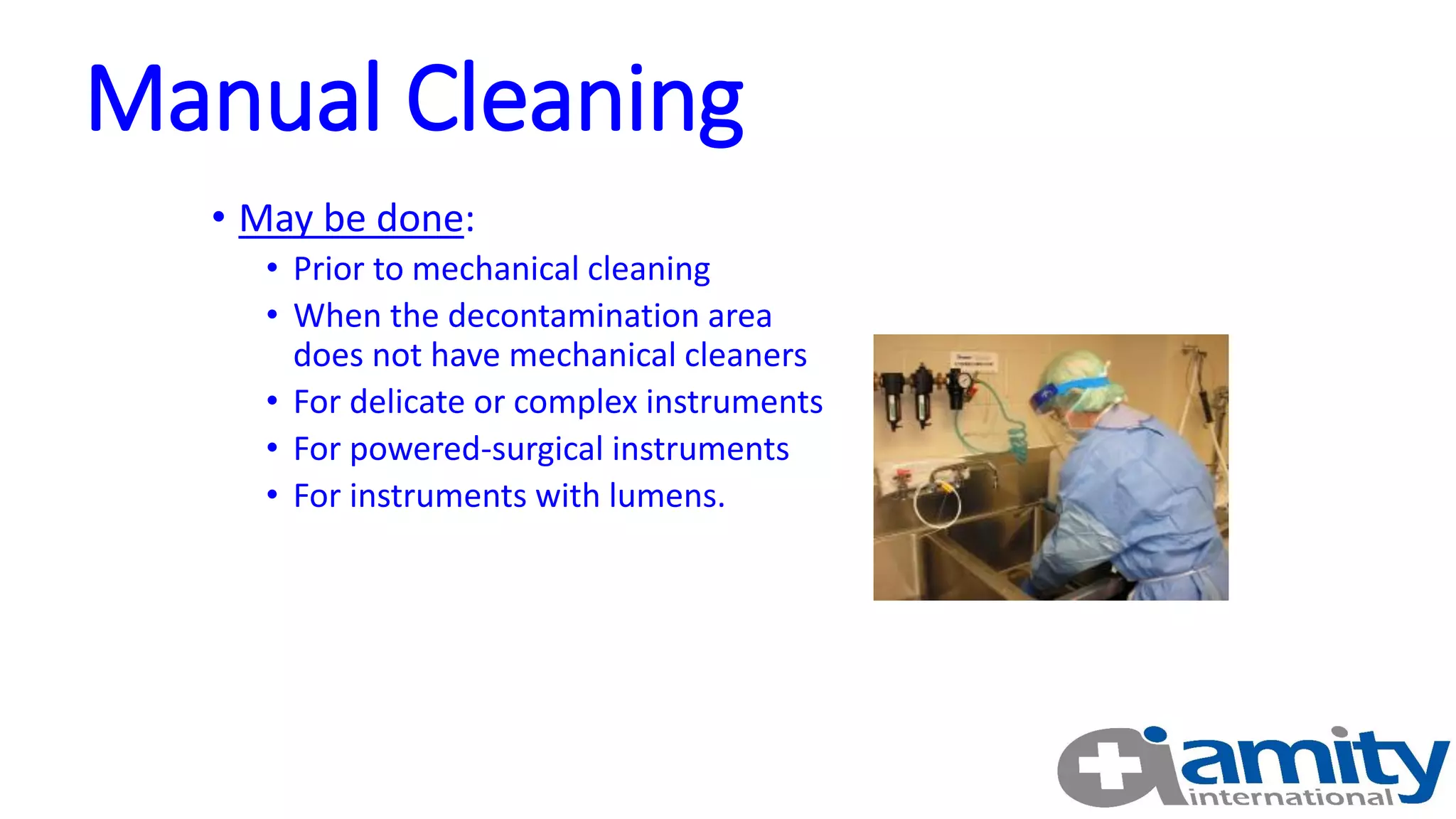 Cleaning and Decontamination | PDF