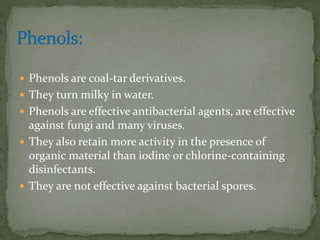 Cleaning and disinfection | PPTX