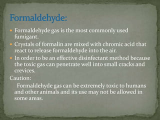 Cleaning and disinfection | PPTX