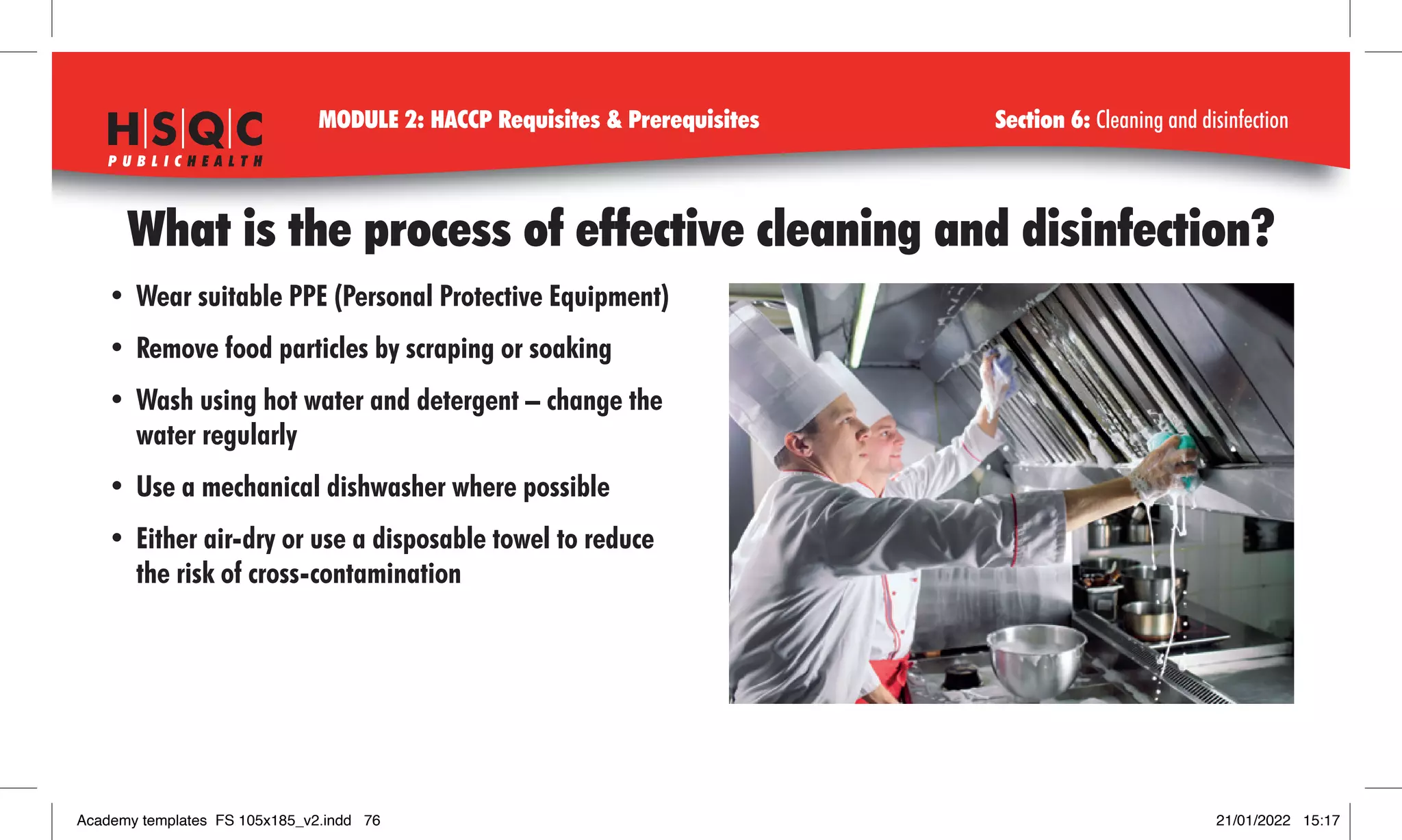 Cleaning and disinfection | PDF